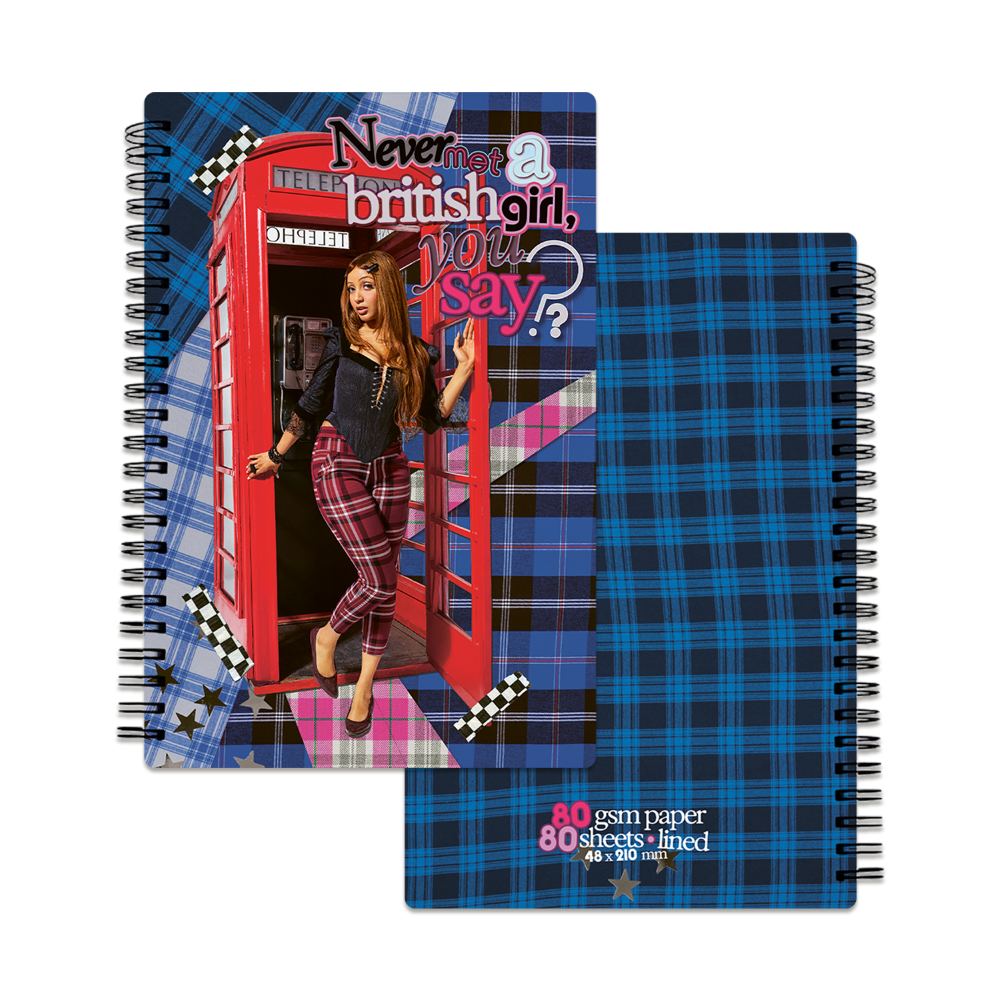 Never Met a British Girl Notebook | PinkPantheress Shop